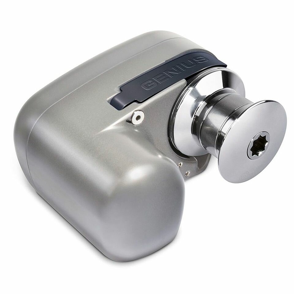 Якорная лебедка "Genius", 500Вт, 12В, с барабаном, цепь 6 мм. (10236157)