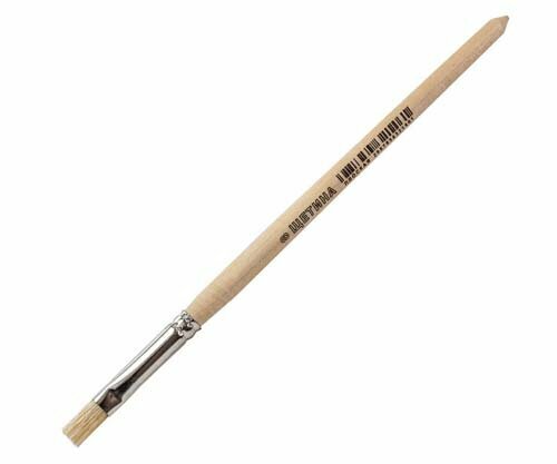 Кисть Щетина № 8 плоская Киров Артекс .