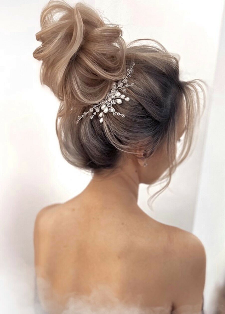 Гребень для волос Веточка в прическу невесты