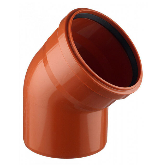 OSTENDORF отвод для наружной канализации 110 мм 45° для труб водоотведения