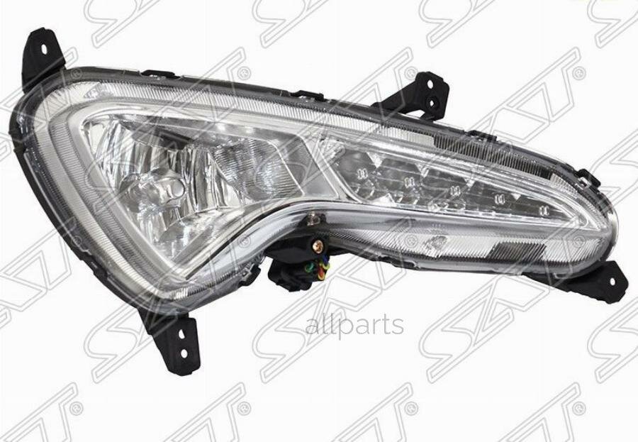 SAT ST-221-2051R Фара противотуманная (Справа/ ДХО) Hyundai Solaris 14-17