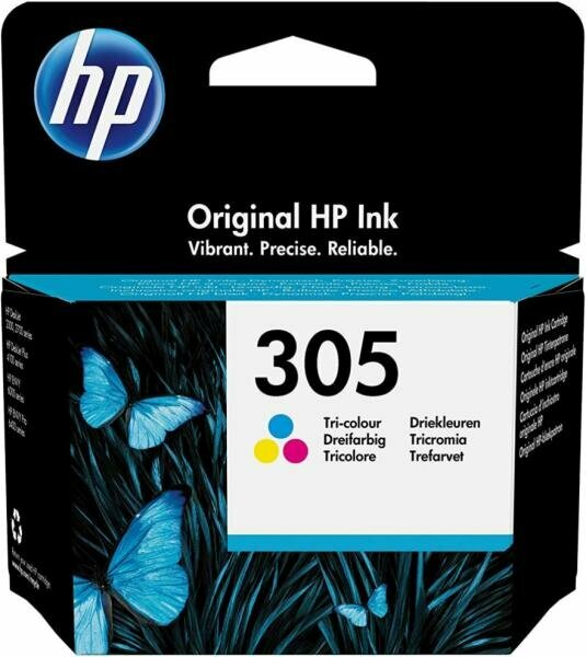 Картридж HP 3YM60AE для DJ 2320/2710/2720 100стр Многоцветный (Уценка, поврежденная упаковка)