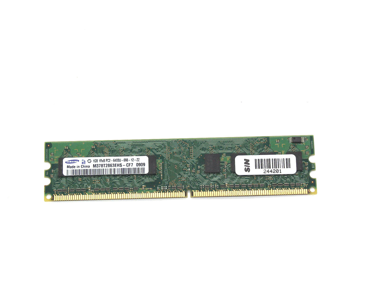 Оперативная память DIMM DDR2 1Gb PC-6400 Samsung M378T2863EHS-CF7