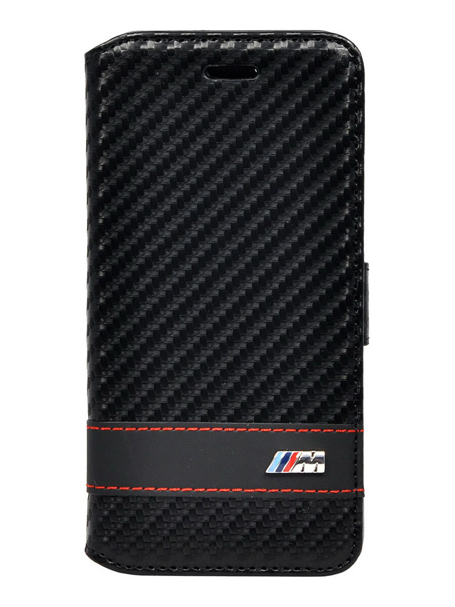 BMW для iPhone 6/6S M-Collection Booktype Carbon Blk