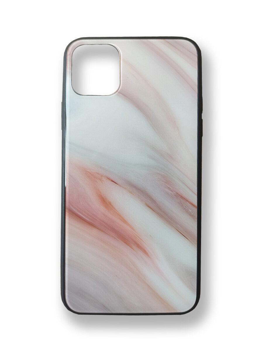 Стеклянный TPU-PC чехол накладка Rock Glass Phone Cases для Apple iPhone 11 Pro Max