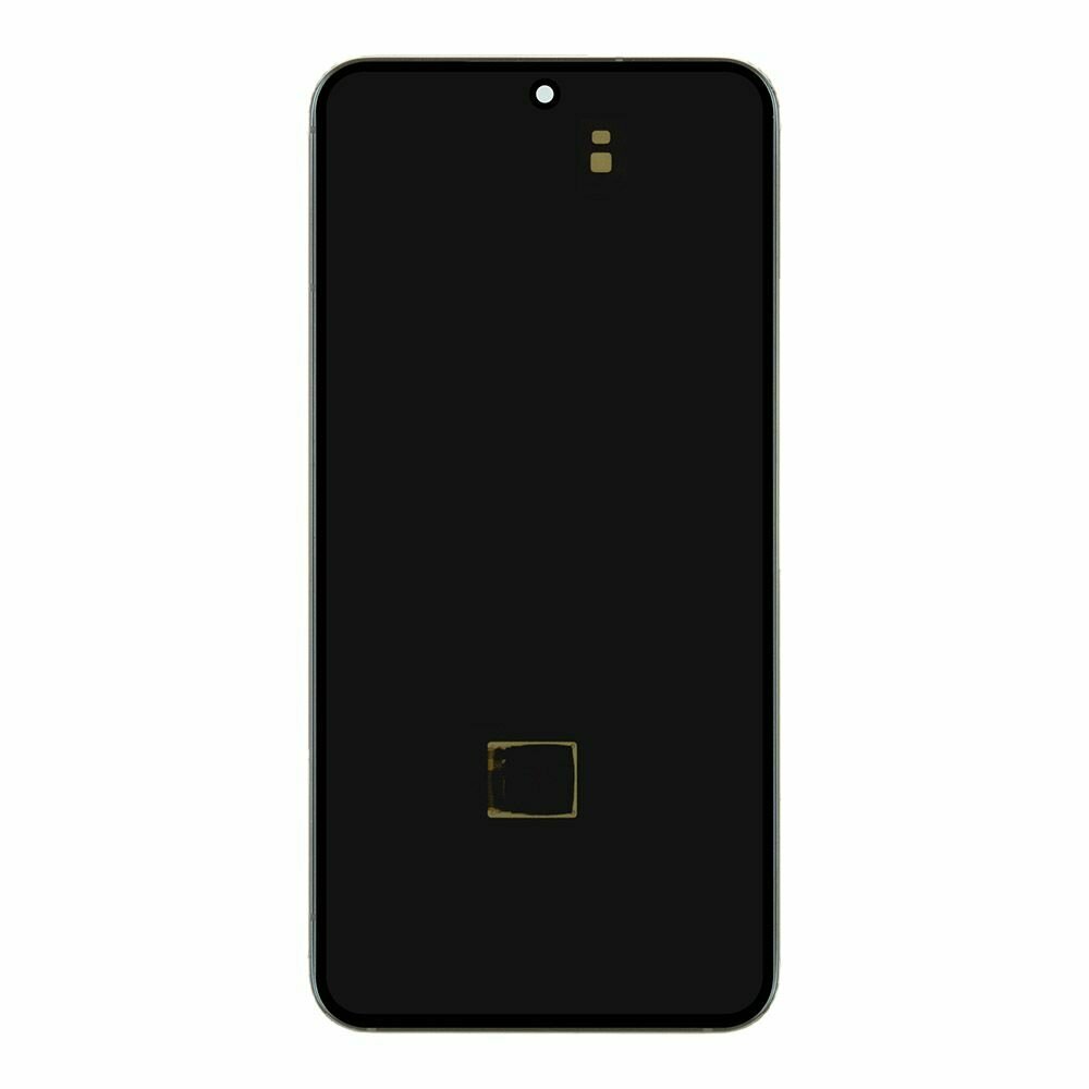 LCD дисплей для Samsung Galaxy S22 SM-S901 GH82-27520 в рамке (зеленый)