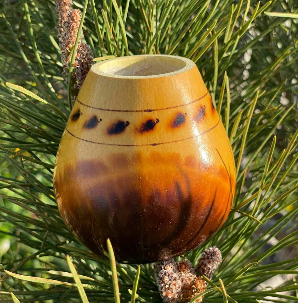 Калабас (калебас) для чая мате из тыквы "Солнышко", Аргентина 200 мл . Наличие В москве