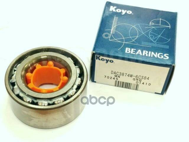 Подшипник ступицы колеса | перед/зад лев | Koyo арт. DAC3874W6CS84