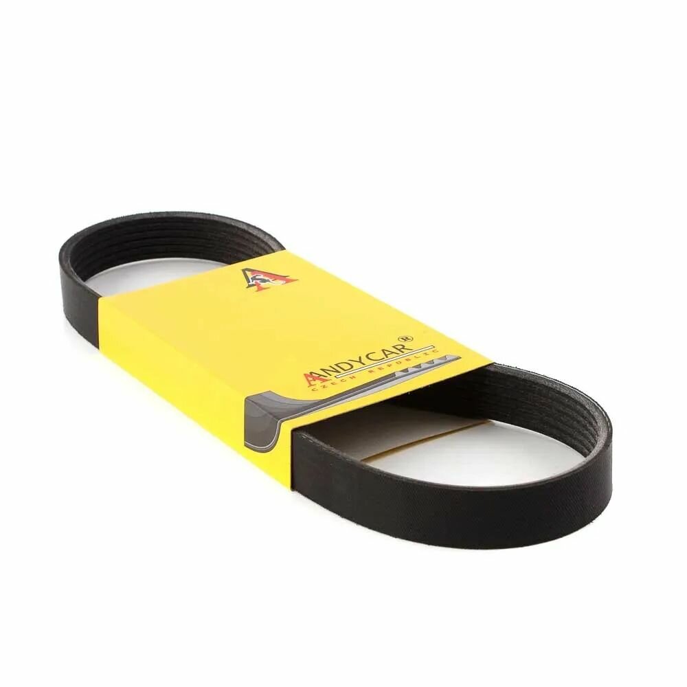 Ремень приводной поликлиновый 6РК737 для а/м ВАЗ 2110-12, Volkswagen Polo, ANDYCAR T02160