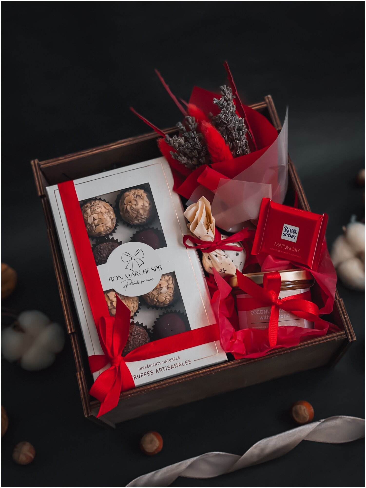 Новогодний подарок / подарочный набор bon marche spb женский / подарок девушке / маме / жене на нг