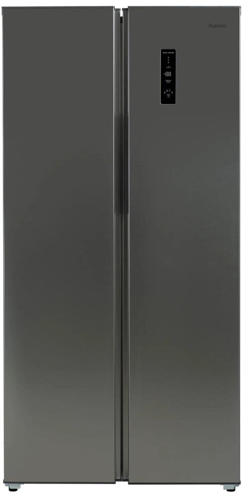 SBS 400 I / Холодильник двухкамерный Бирюса SBS 400 I Side by Side, нержавеющая сталь