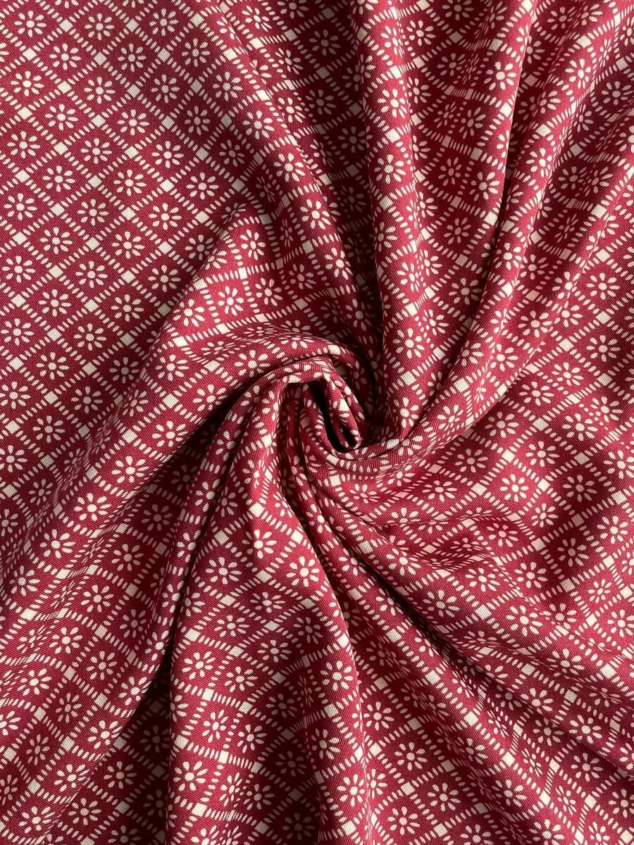 Ткань Вискозный твил, 100% вискоза, ширина 150 см, 1 м