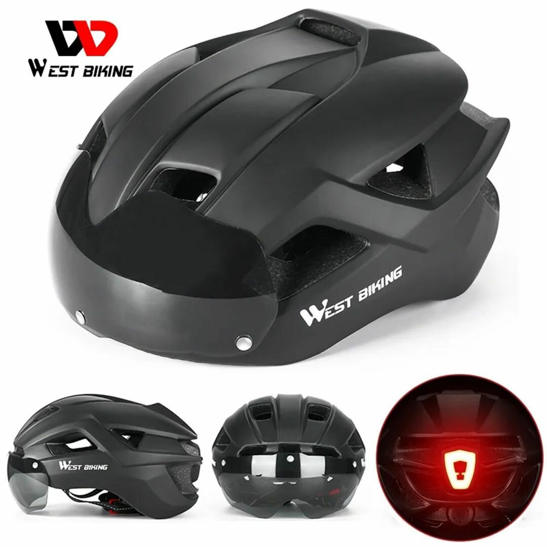 West Biking Шлем защитный, размер: 57-62