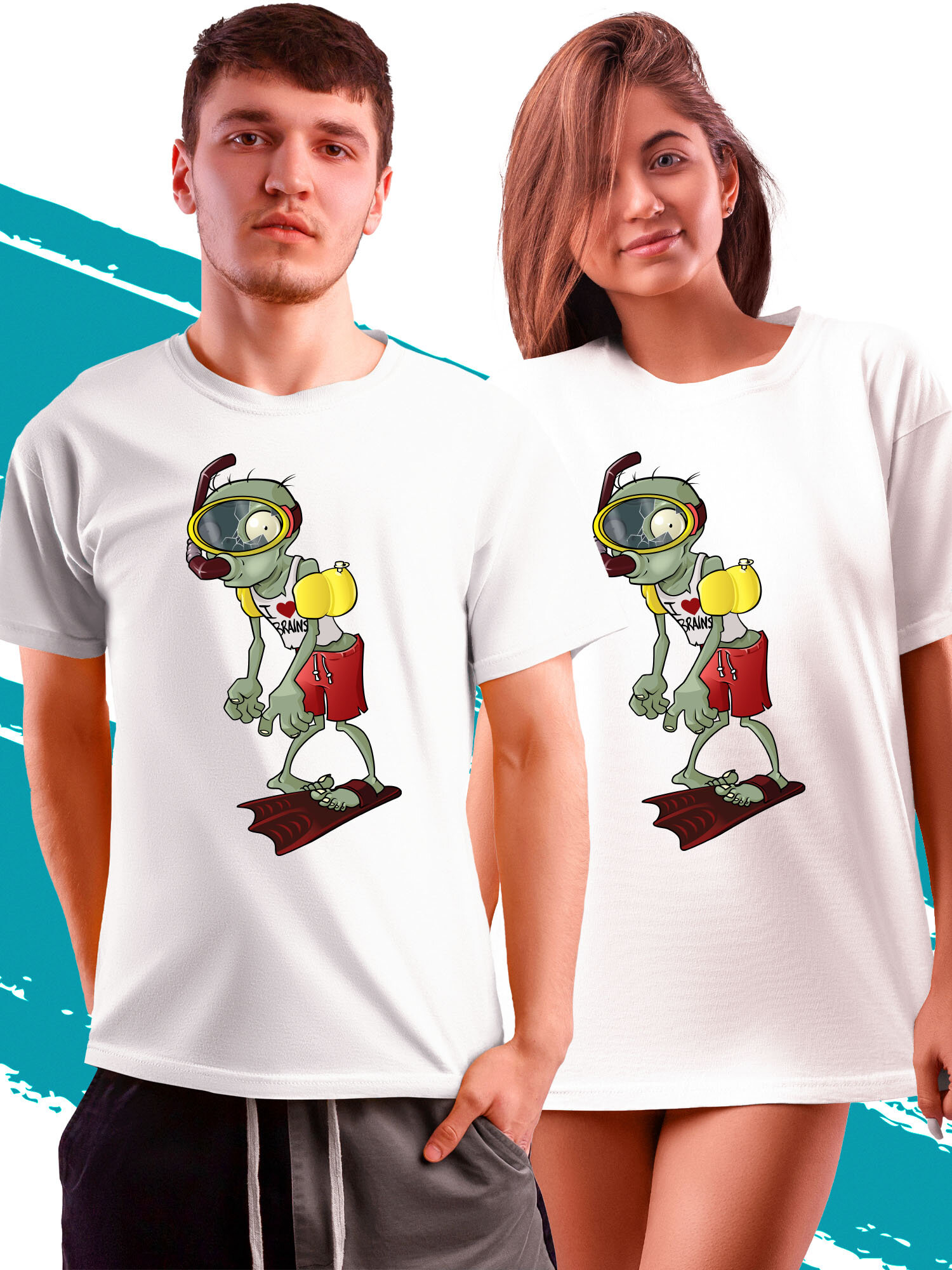 Футболка Растения Против Зомби