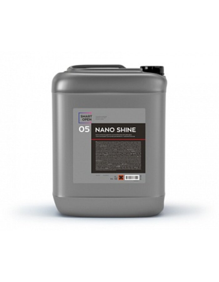 Smart Open 05 NANO SHINE Нано-консервант для кузова автомобиля с глубоким блеском, 5л
