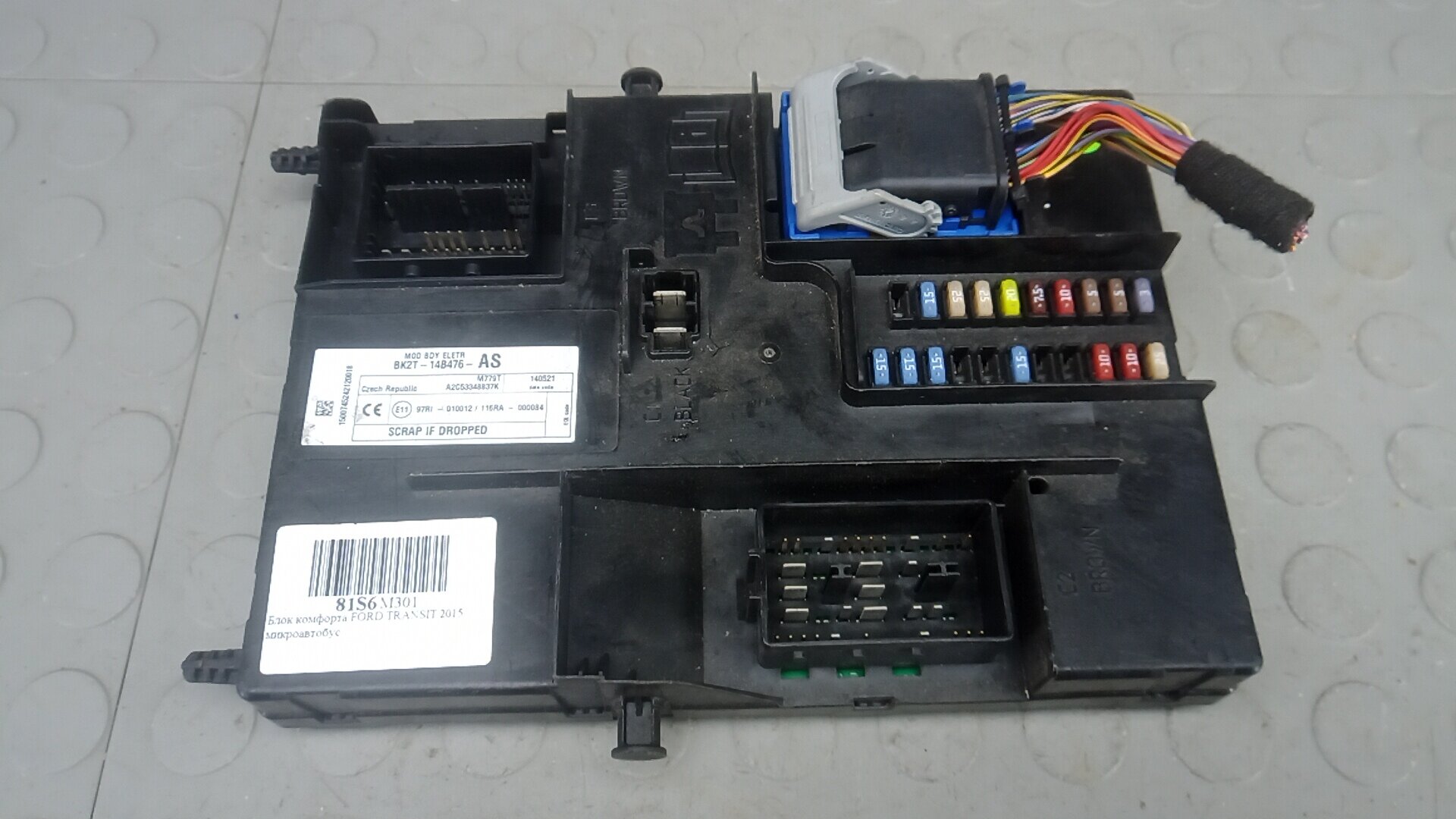 Блок комфорта FORD TRANSIT 8