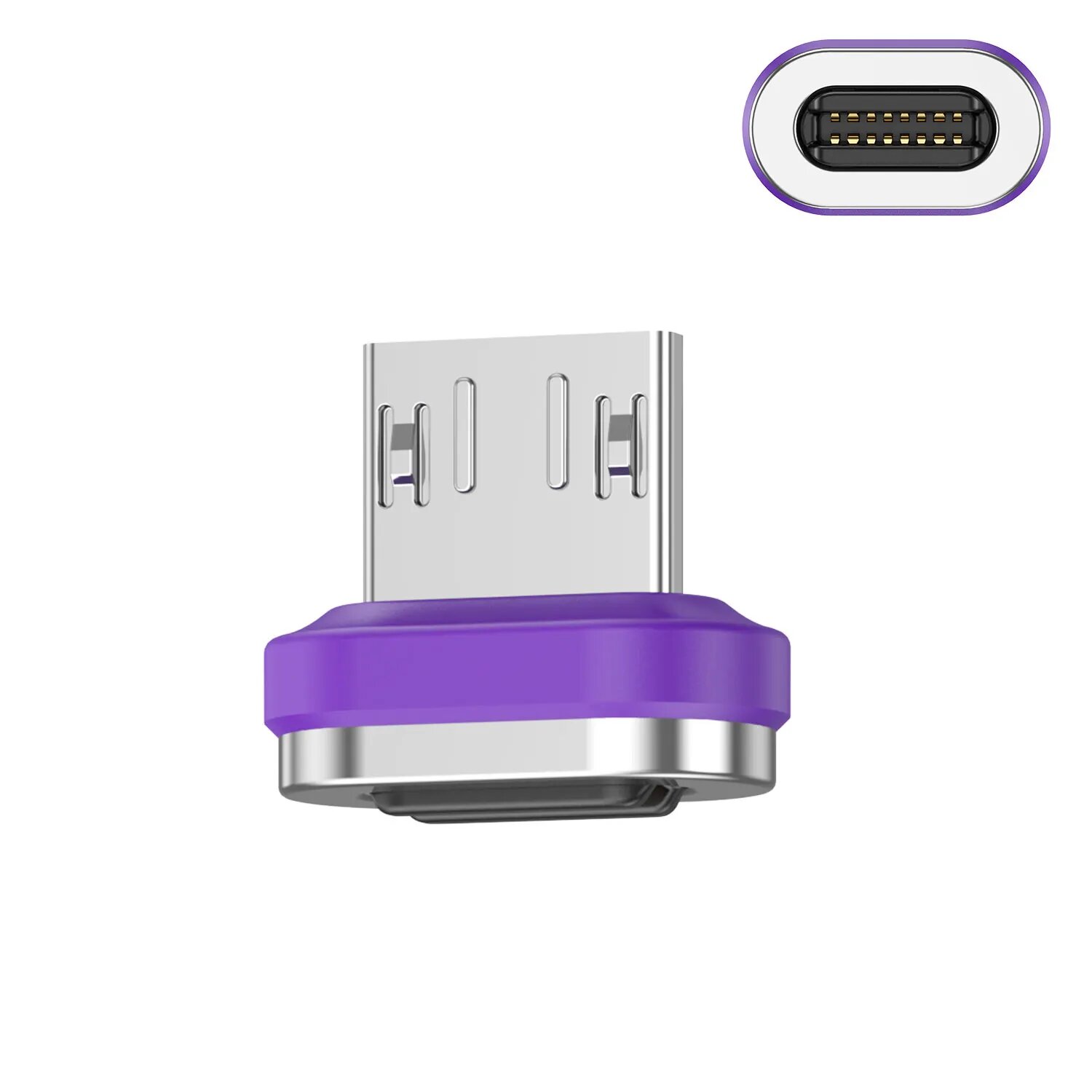 Магнитный кабель PD3.1 240 Вт Micro USB to USB C Super Charger Type C для 1,8 м, Only Micro plug