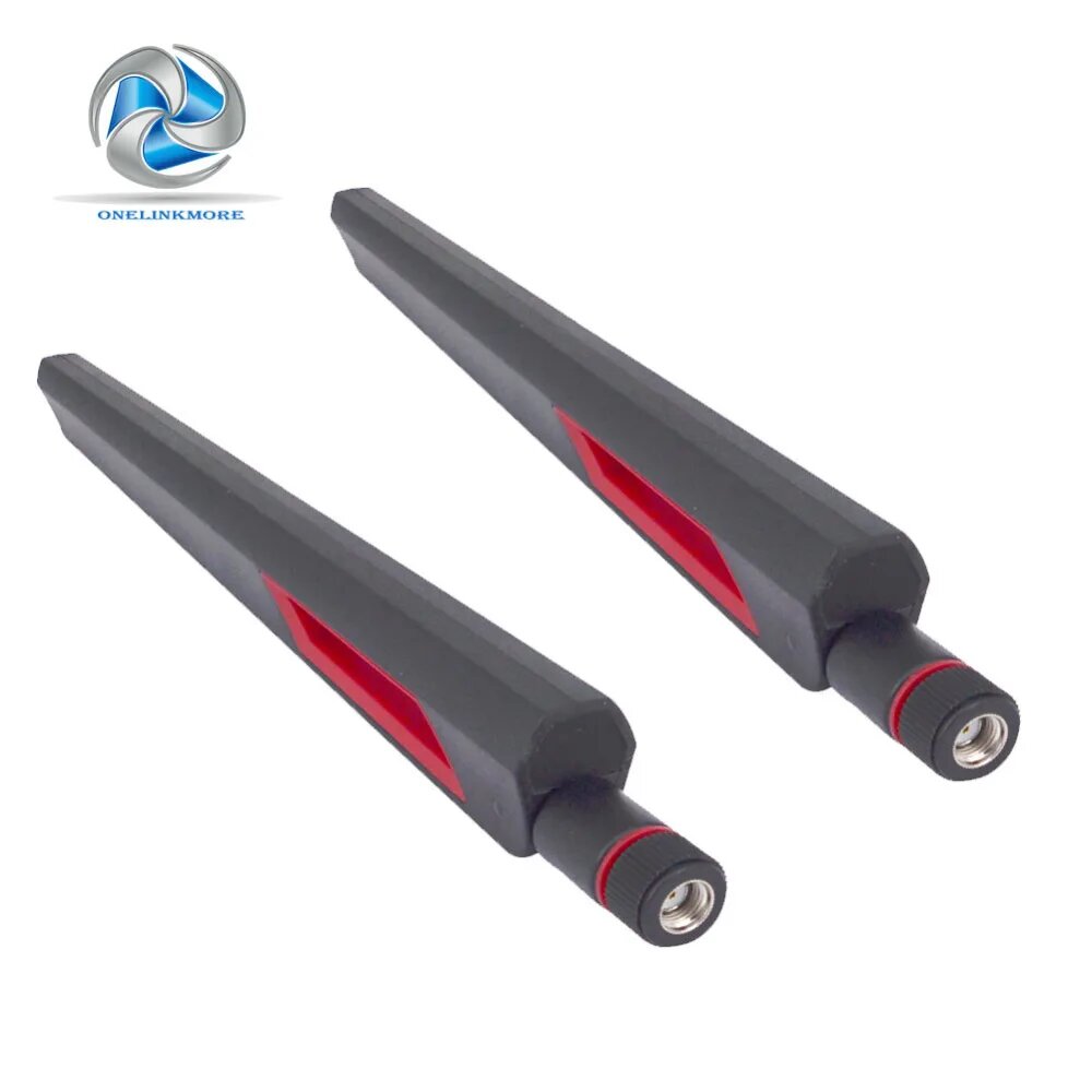 Двухдиапазонная Wi-Fi антенна onelinkmore 12 дБи 2.4G 5G Black RP SMA Male