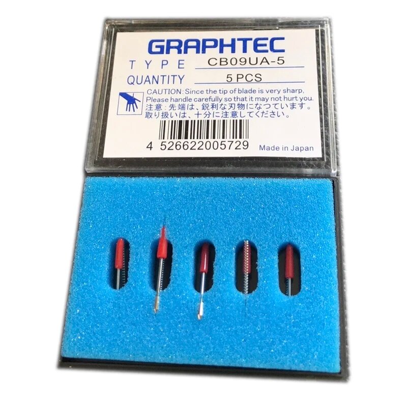 Лезвия для ножа Graphtec CB09 30/45/60 градусов (5 шт.) 45degree