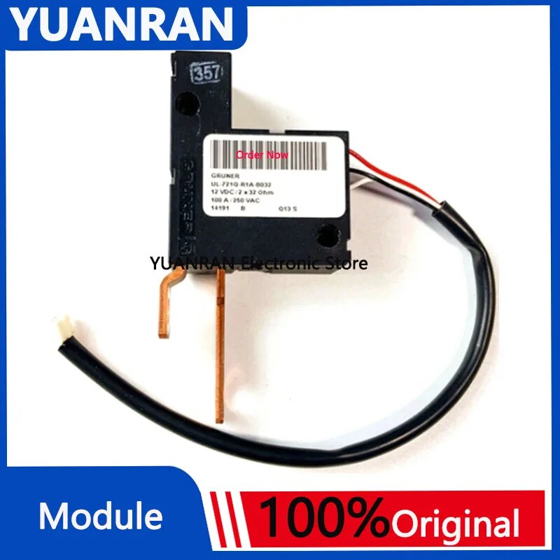 100% высокое качество UL-721Q-R1A-B032, релейный контактор с плавным пуском 12 В, 100 А, новый оригинальный