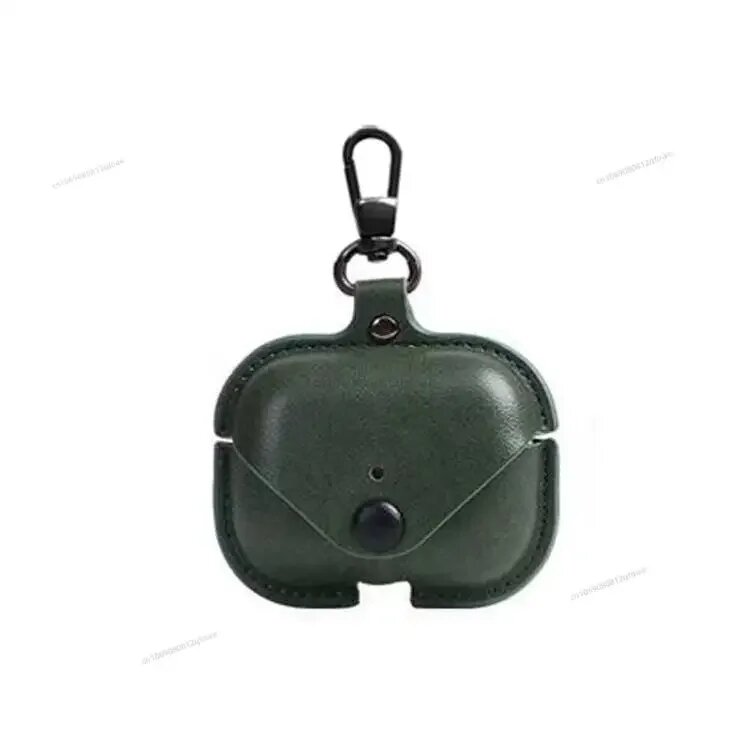 Кожаный деловой чехол для наушников Airpods Pro 2, чехол для наушников для Apple Air Pod 3 Pro 2-го поколения 2024