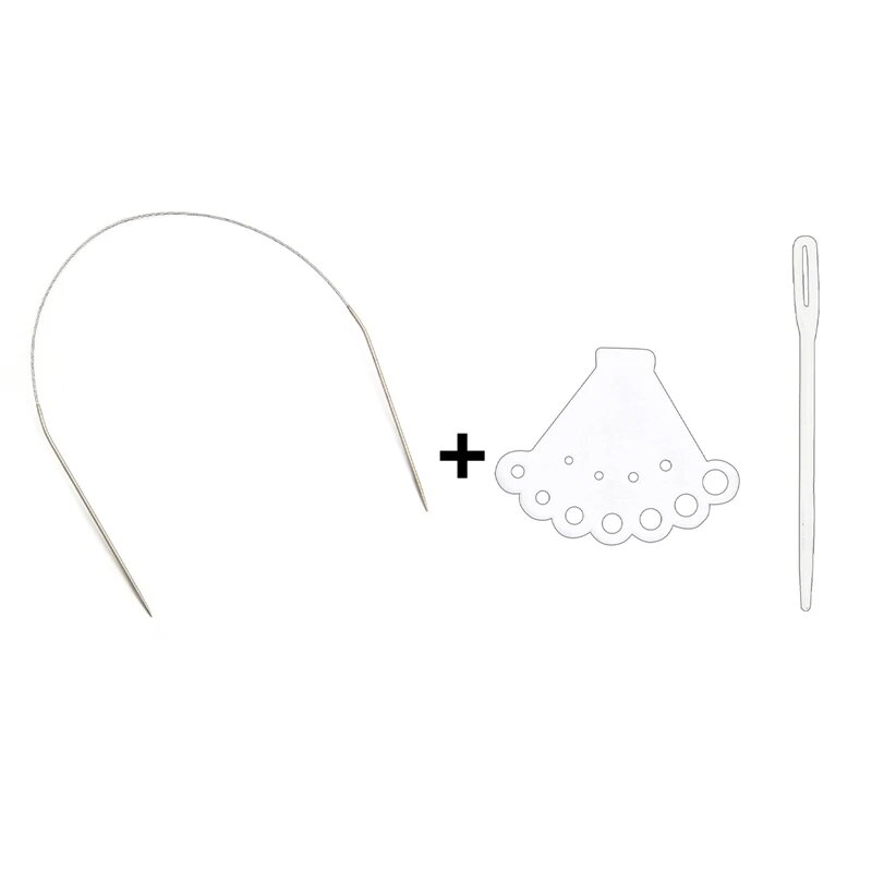 Круглые спицы из нержавеющей стали nc 1,6-2,8 мм length about 65cm, 1.8mm