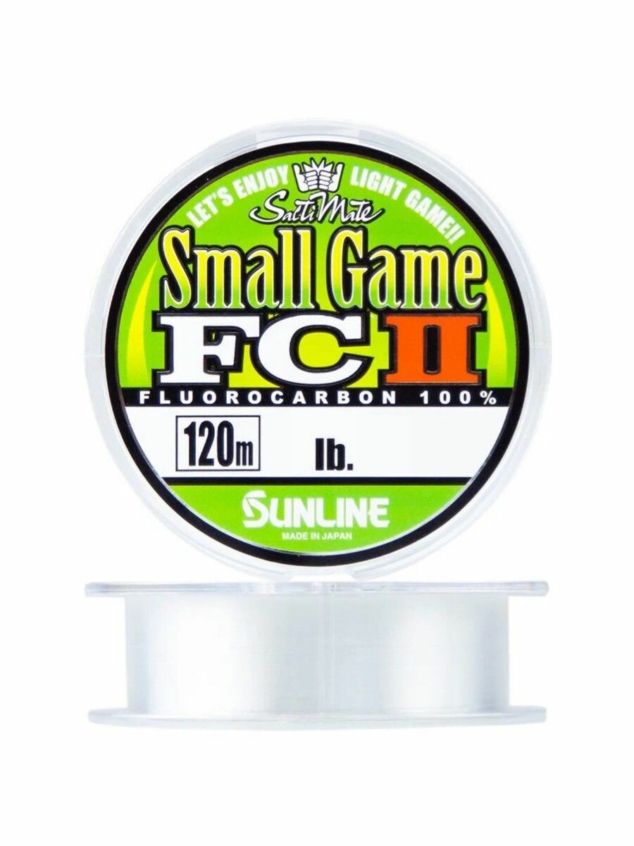 Флюрокарбон леска для рыбалки SUNLINE SWS Small Game FC II 120м #0.8/3.5lb