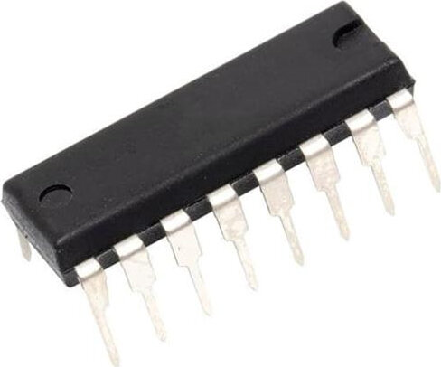 Интегральная микросхема TEXAS INSTRUMENTS CD74HC4051E IC: цифровая демультиплексор, мультиплексор THT DIP16 HC туба 1шт
