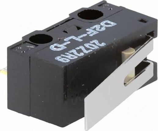 Переключатель OMRON D2F-L-D микропереключатель, с рычагом, SPDT, 3A/125VAC, 1 шт