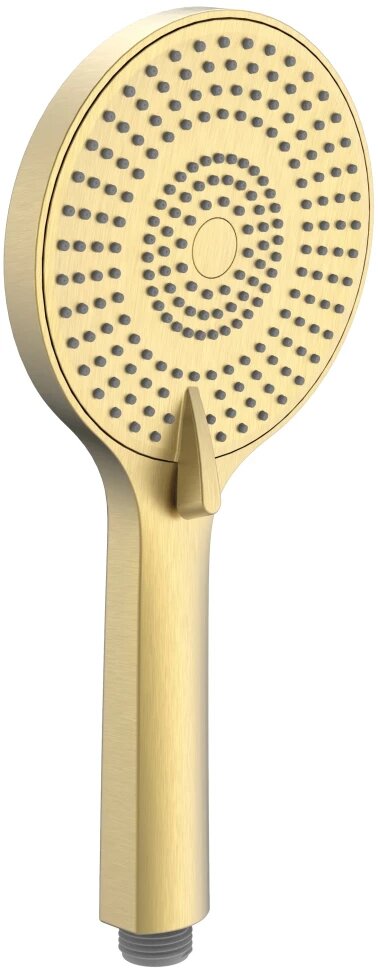 Душевая лейка Kaiser SH-093 120 мм, 3 режима, золотой матовый