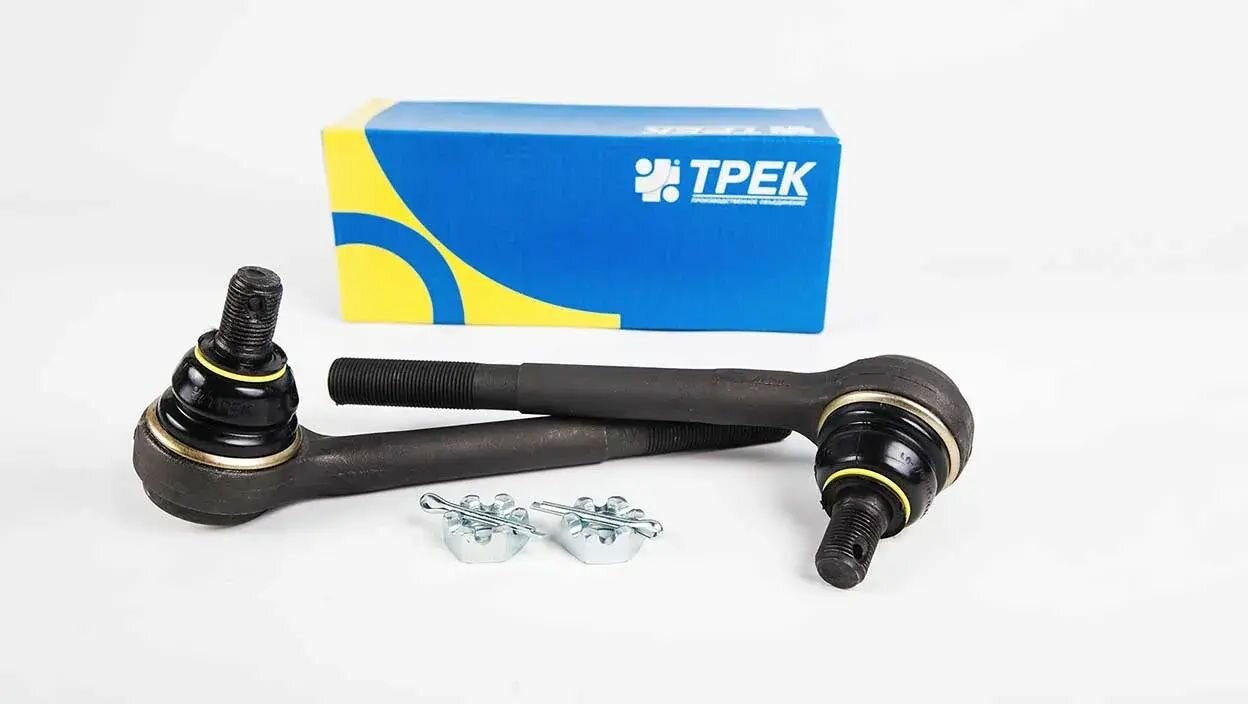 Комплект тяг рулевой трапеции боковых Соболь "Классика" с шарниром и крепежом, трек. REST-103