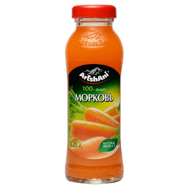 Нектар ARTSHANI морковный /стекло/ 0,25л