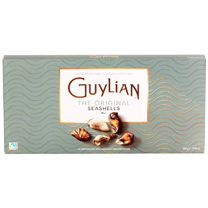 Конфеты GUYLIAN THE ORIGINAL SEASHELLS Морские ракушки с начинкой пралине 500г