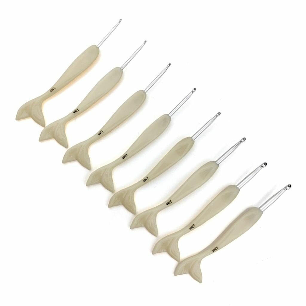 Набор швейных принадлежностей, Набор крючков из оксида алюминия с резиновыми хвостиками, 8 шт.