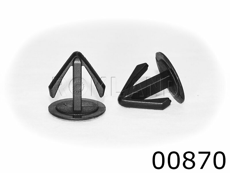 10шт - 00870 клипса автомобильная ACURA/HONDA ROKLAND
