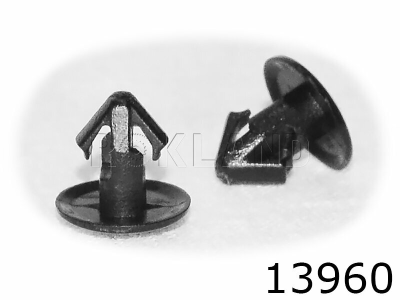 10шт - 13960 клипса автомобильная LEXUS/TOYOTA ROKLAND