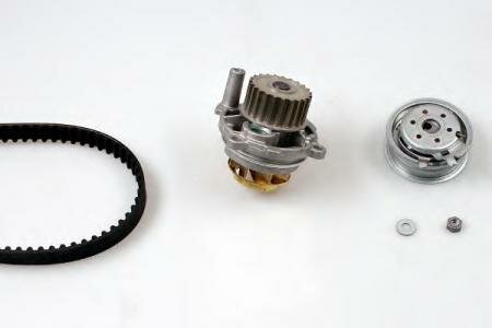 Комплект ремня ГРМ VAG A3 / GOLF IV / BORA / OCTAVIA / PASSAT B5 1, 6L 96-02 (насос охл.-06B121011E + ролик HEPU PK05450