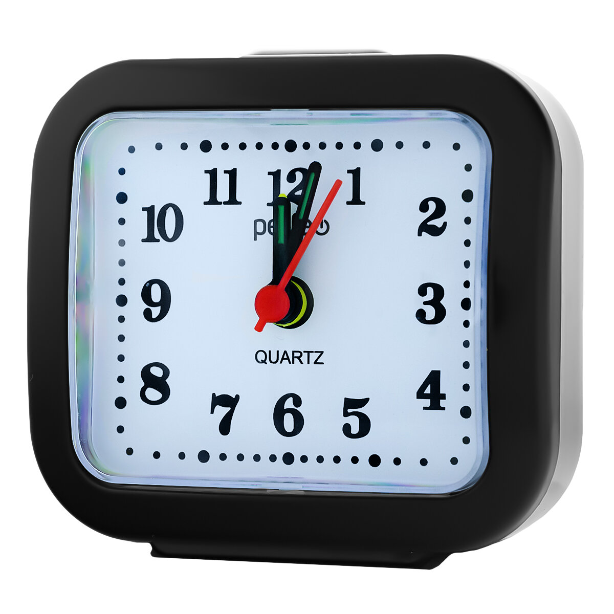 Будильник "Perfeo" PF-TC-004 прямоугольные черные