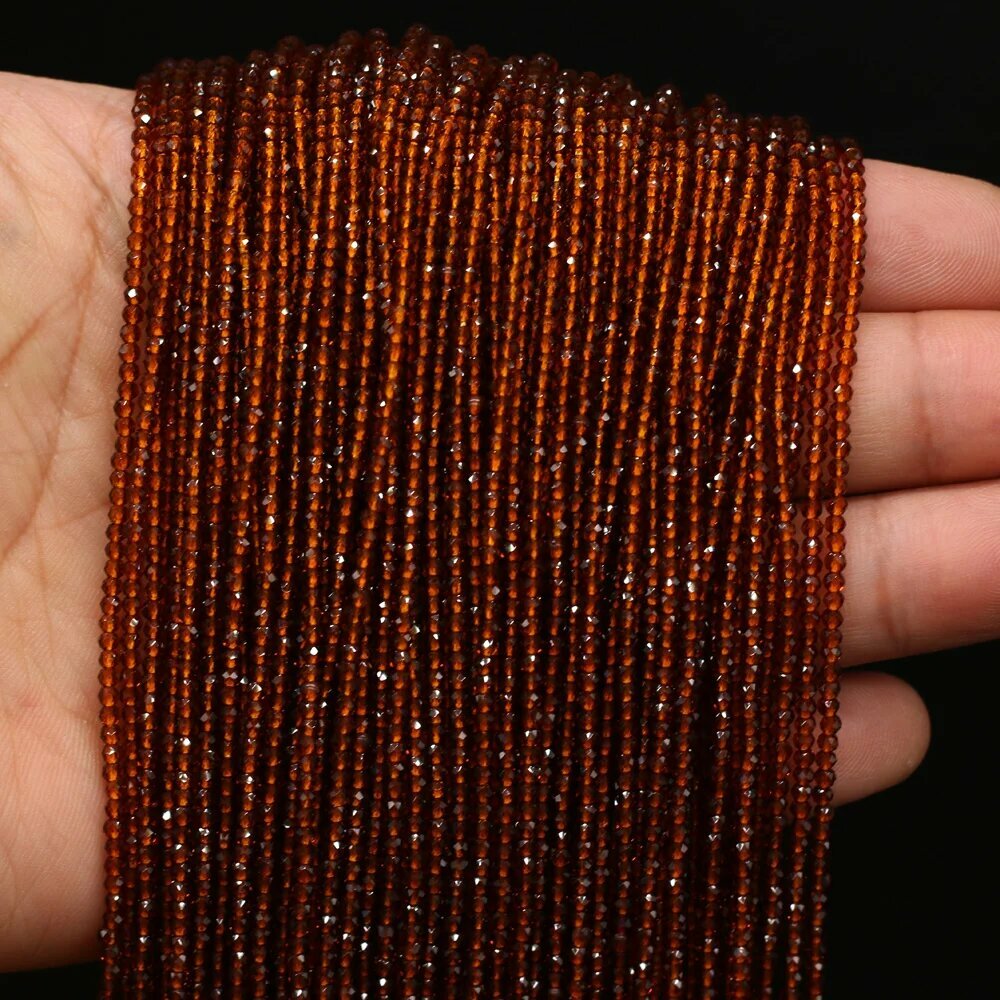 Натуральные полудрагоценные бусины шпинель 2 мм 38 см