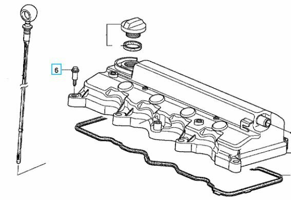 Болт, специальный, 10MM (Оригинал)