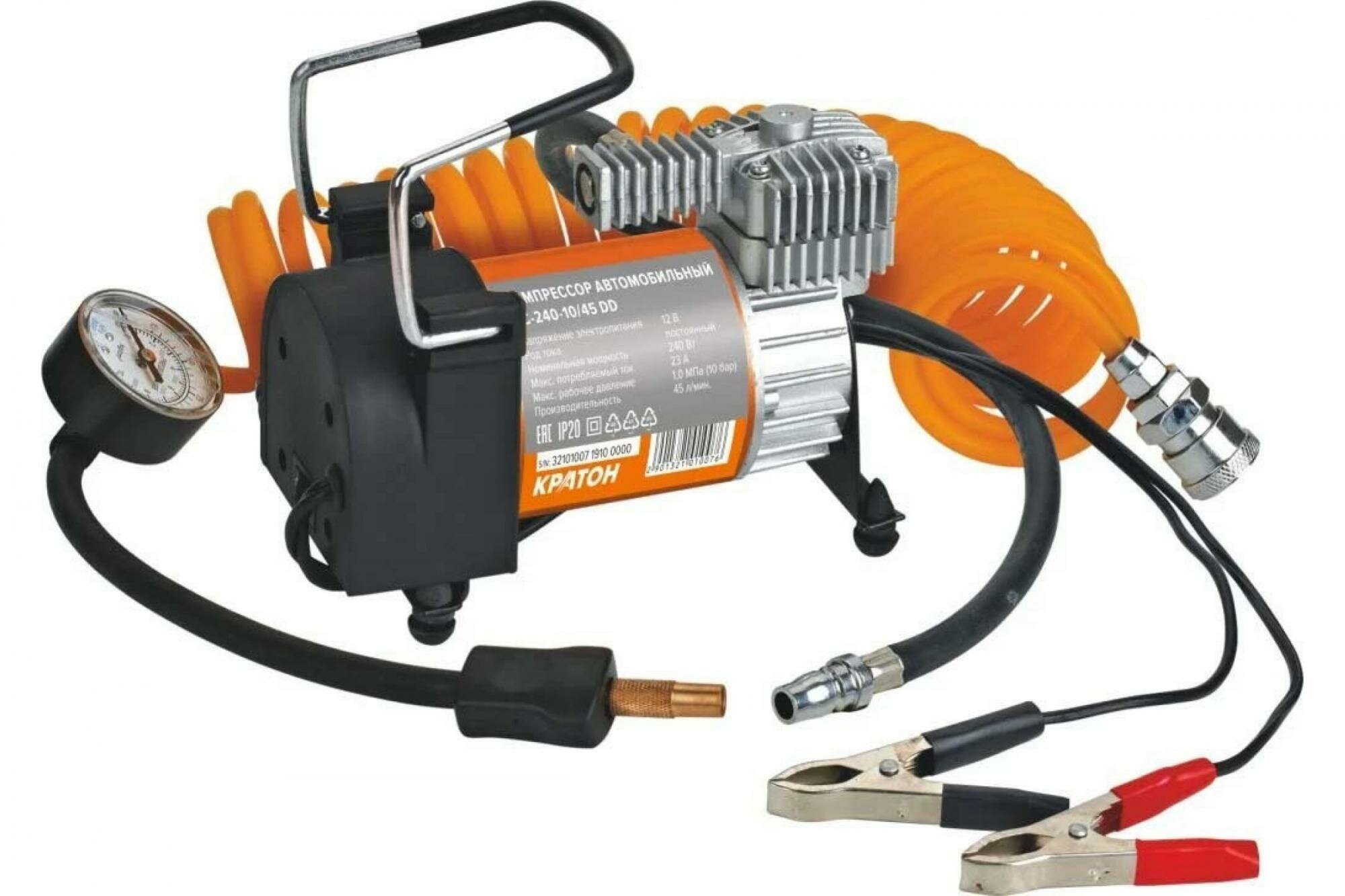 Компрессор автомобильный Кратон AC24010/45DD