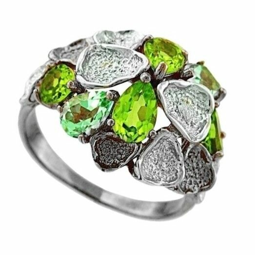 Кольцо тонкое, серебро, 925 проба, родирование, фианит