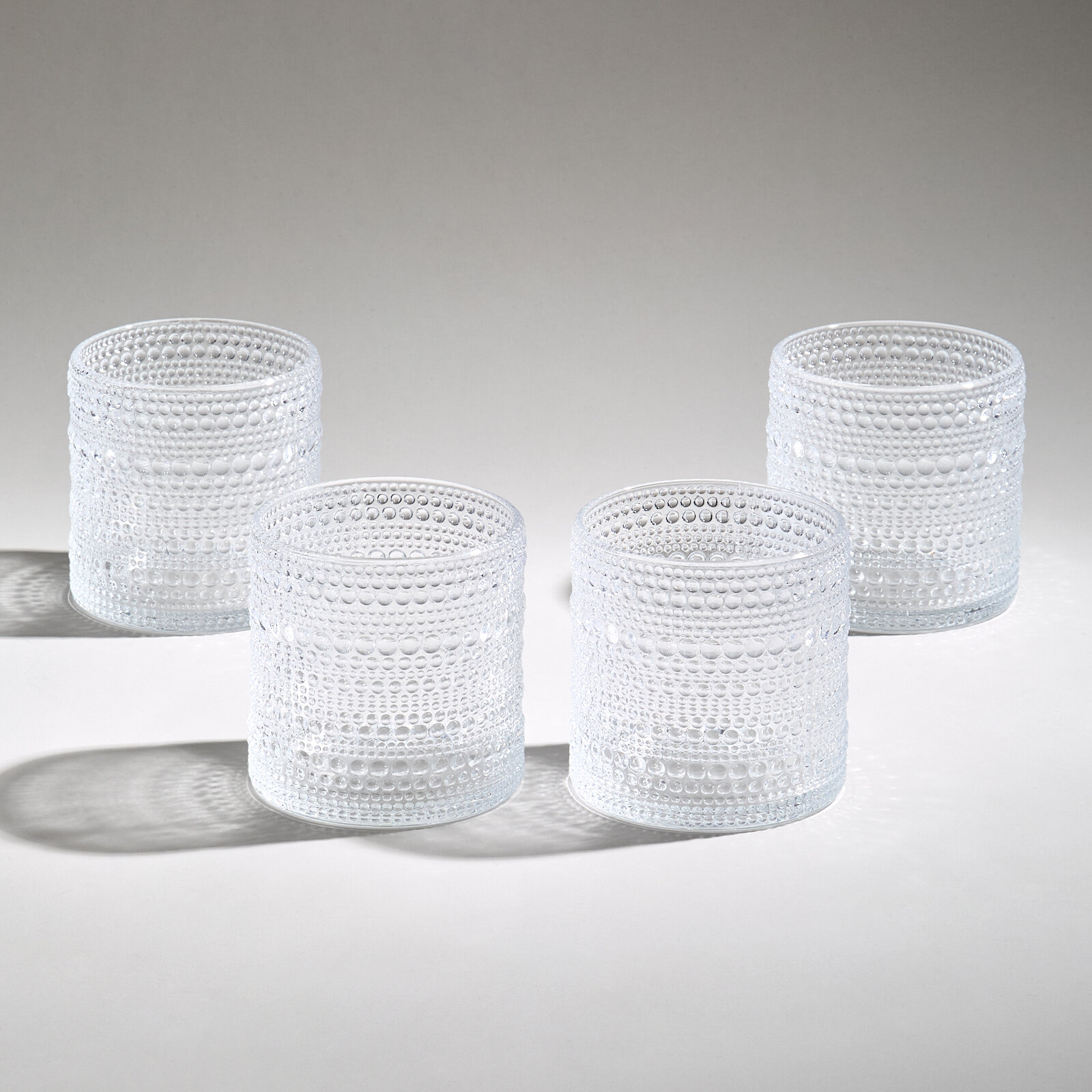 Набор стаканов bubbles 4 шт. 390 мл / 9 см KSG-675-111