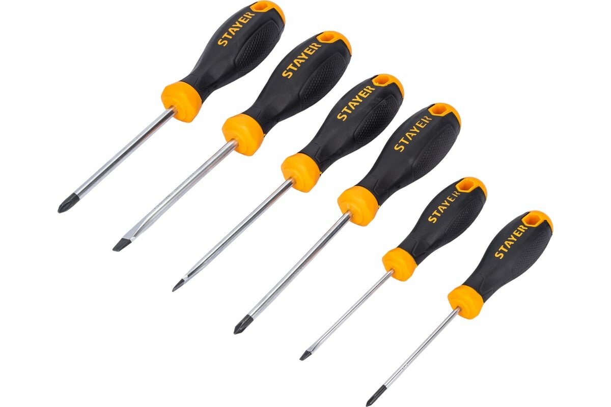 Набор отверток STAYER Hercules-X6 6 шт 2513-H6_z02
