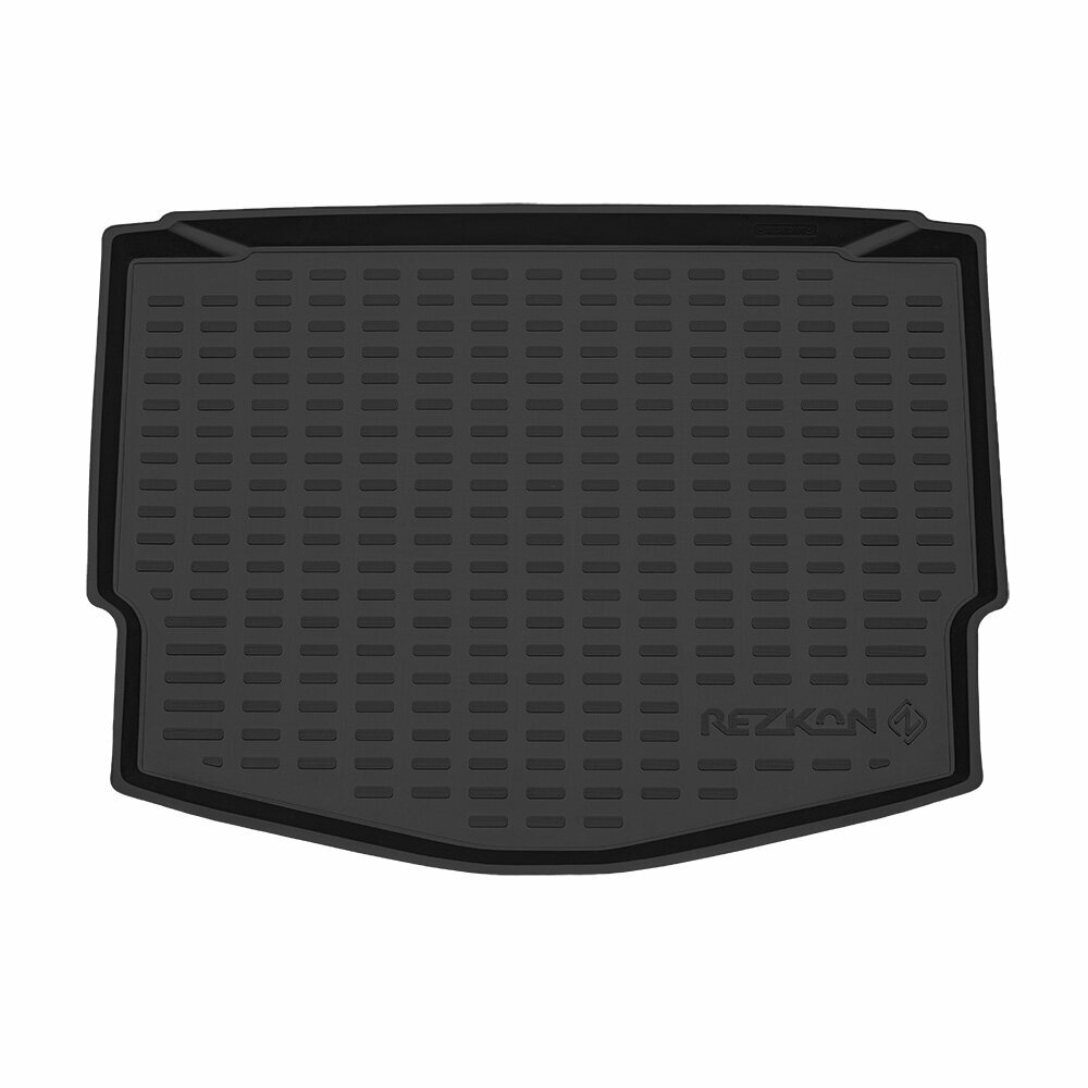 Коврик в багажник полиуретановый (черный) для Nissan Note (13-20) (Борт 4см),