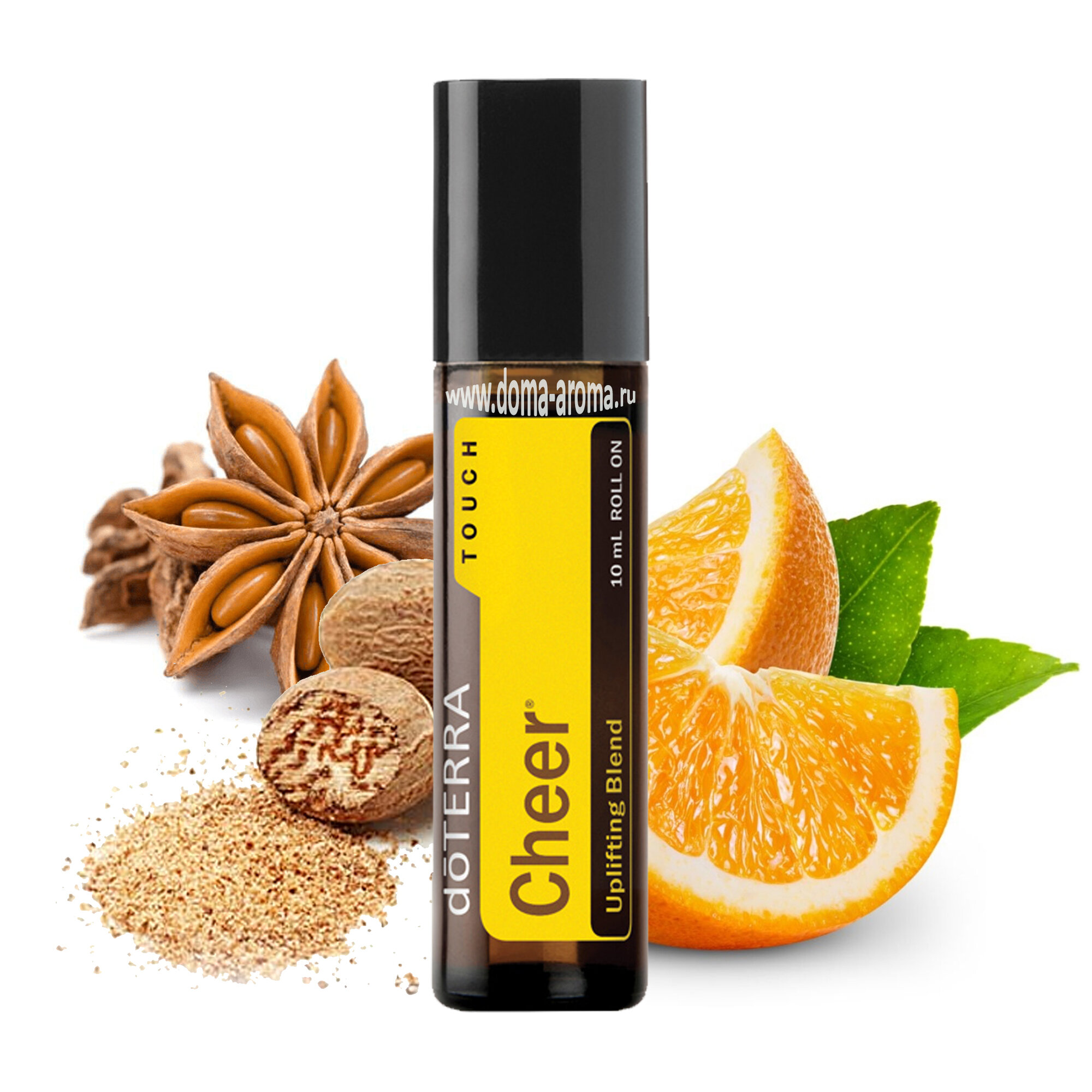 Смесь эфирных масел Doterra радость, роллер, 10 мл Дотерра