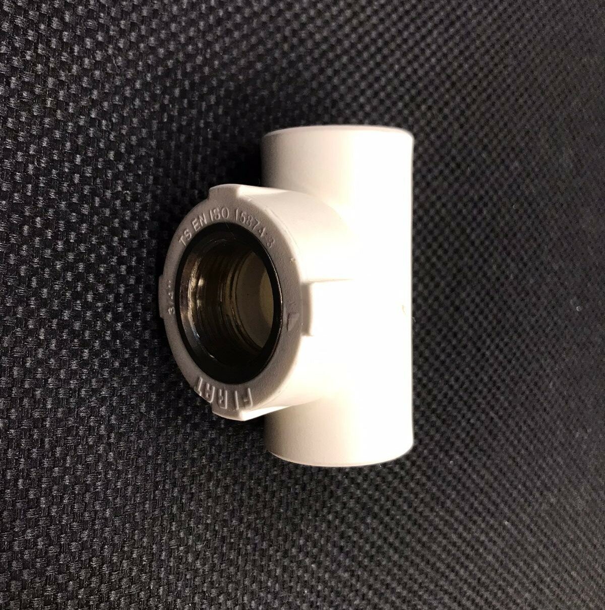 Тройник Firat D20 3/4, с внутренней резьбой, белый, для полипропиленовых труб