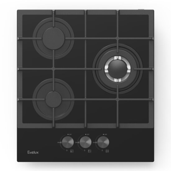 Газовая варочная панель Evelux HEG 425 BG