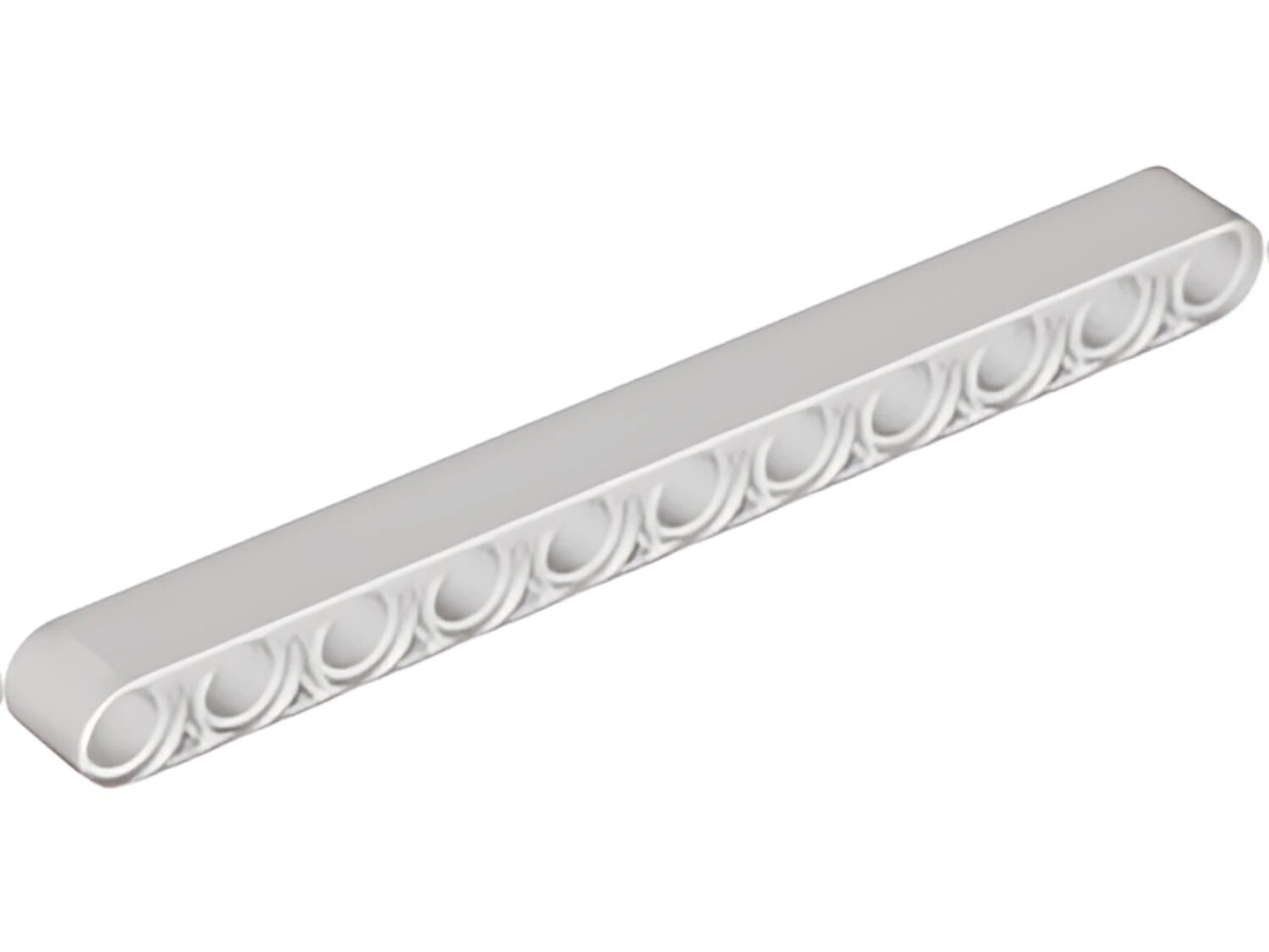 Деталь LEGO Technic, Liftarm Thick 1 x 11 Very Light Bluish Gray U 32525