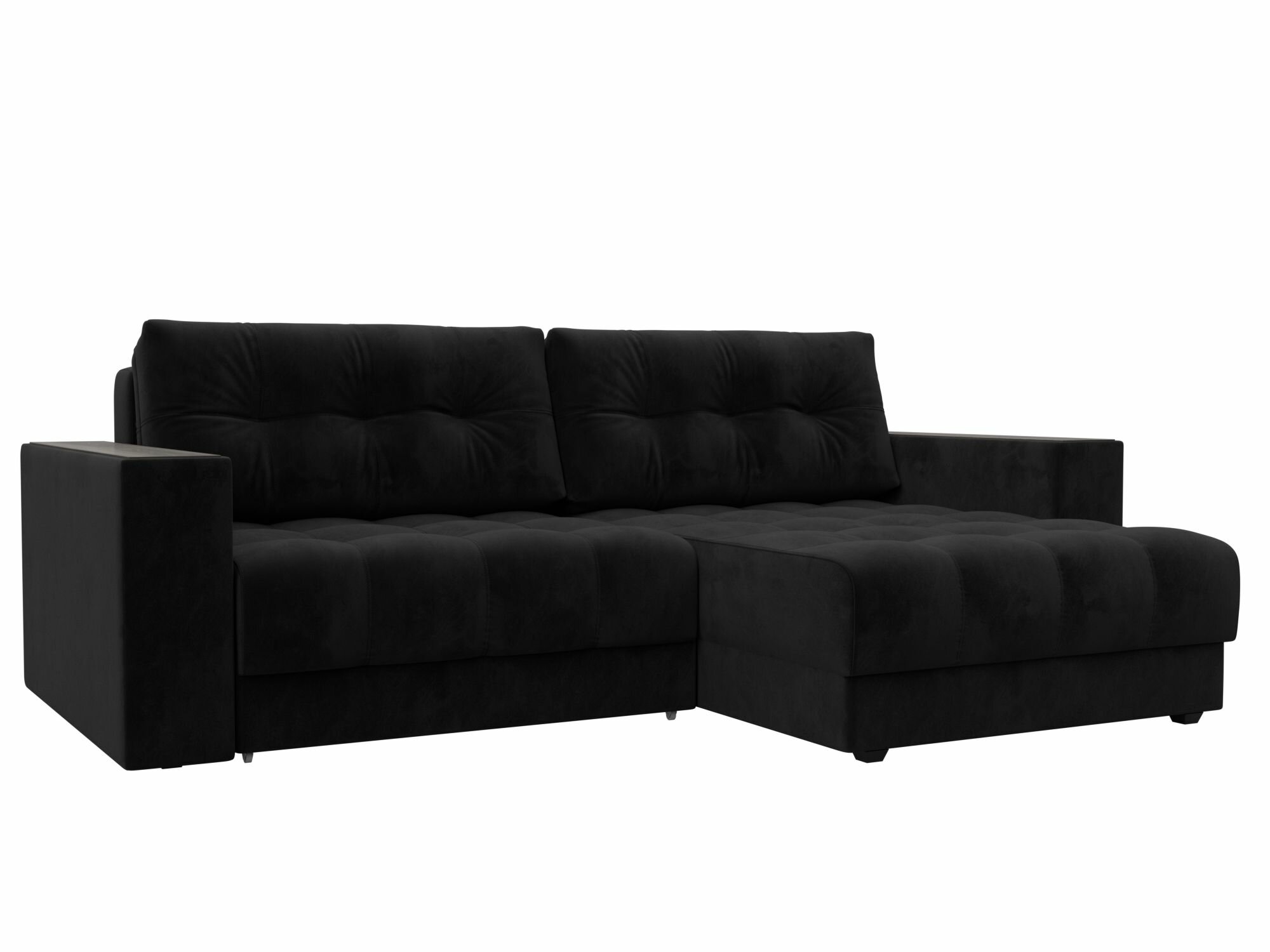 Диван угловой с декором Бруно НПБ, Велюр